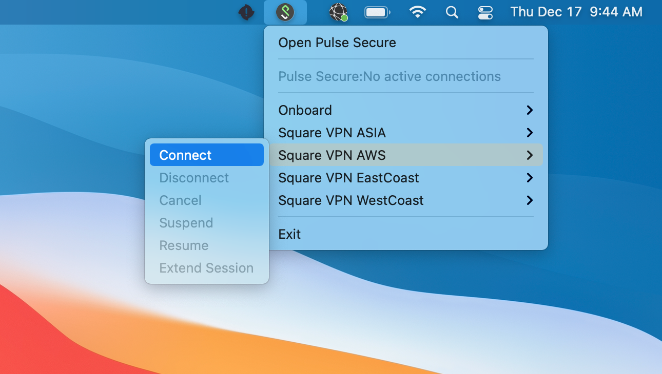 Mac VPN - New Computer Setup